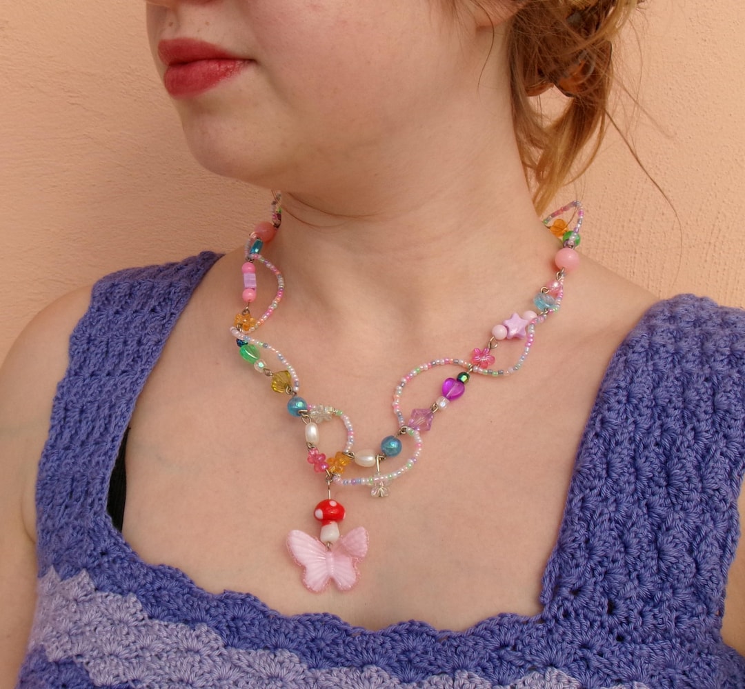 Enchanted Forest Wanderer Necklace by Bona Fortuna Jewelry | Fairycore ...