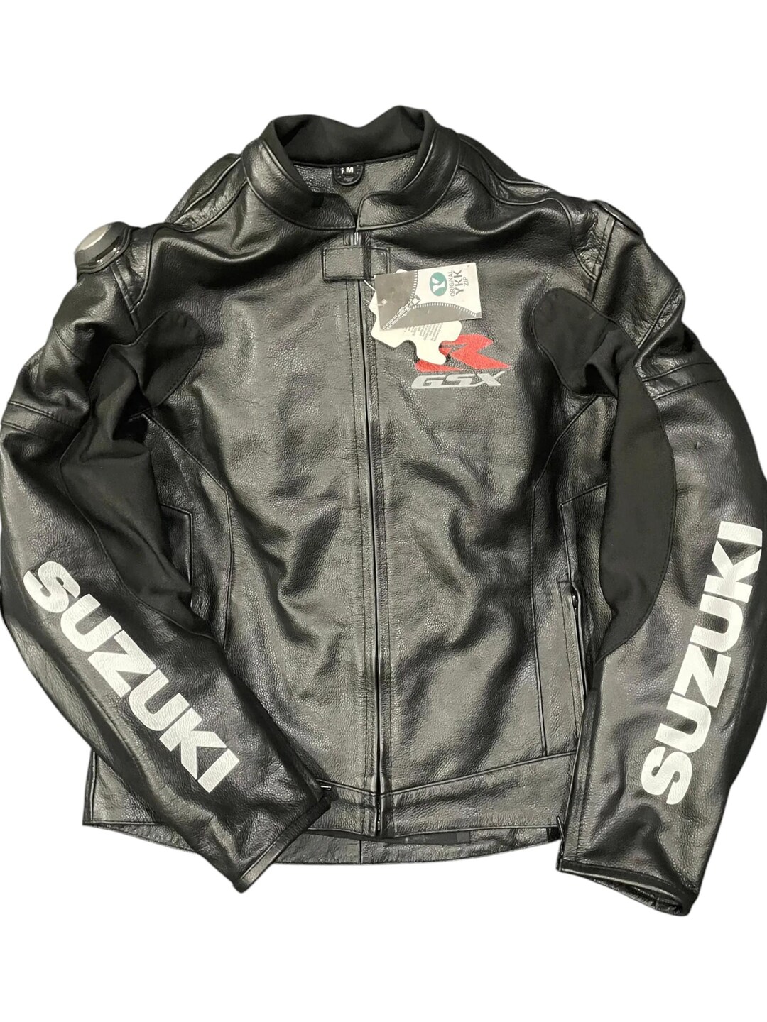 Suzuki GSXR Leather Motorcycle Racing Jacket: CE Armor - Cowhide Motogp ...