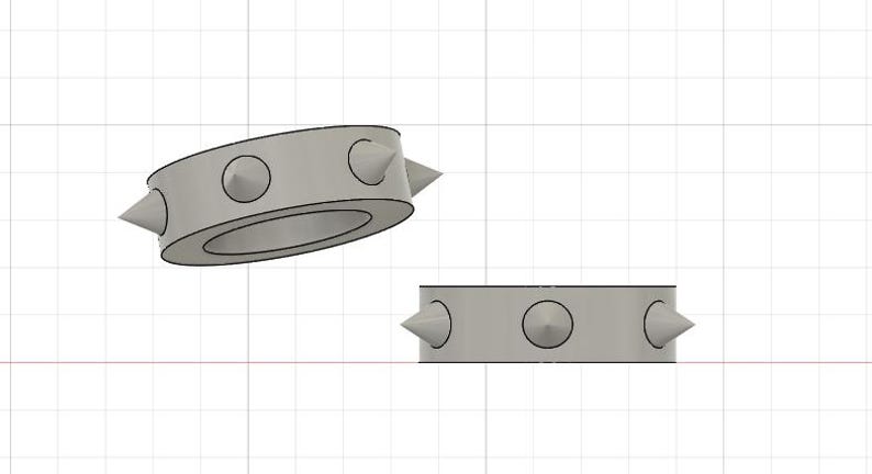 Bowsette Spiked Bracelets 3D Print Model – Female Bowser Accessory ...