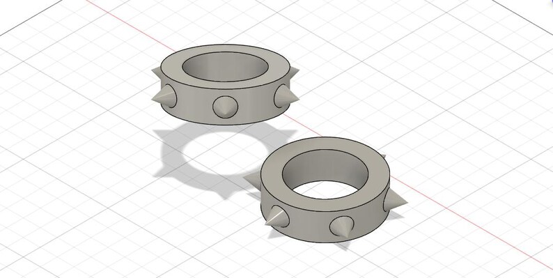 Bowsette Spiked Bracelets 3D Print Model – Female Bowser Accessory ...