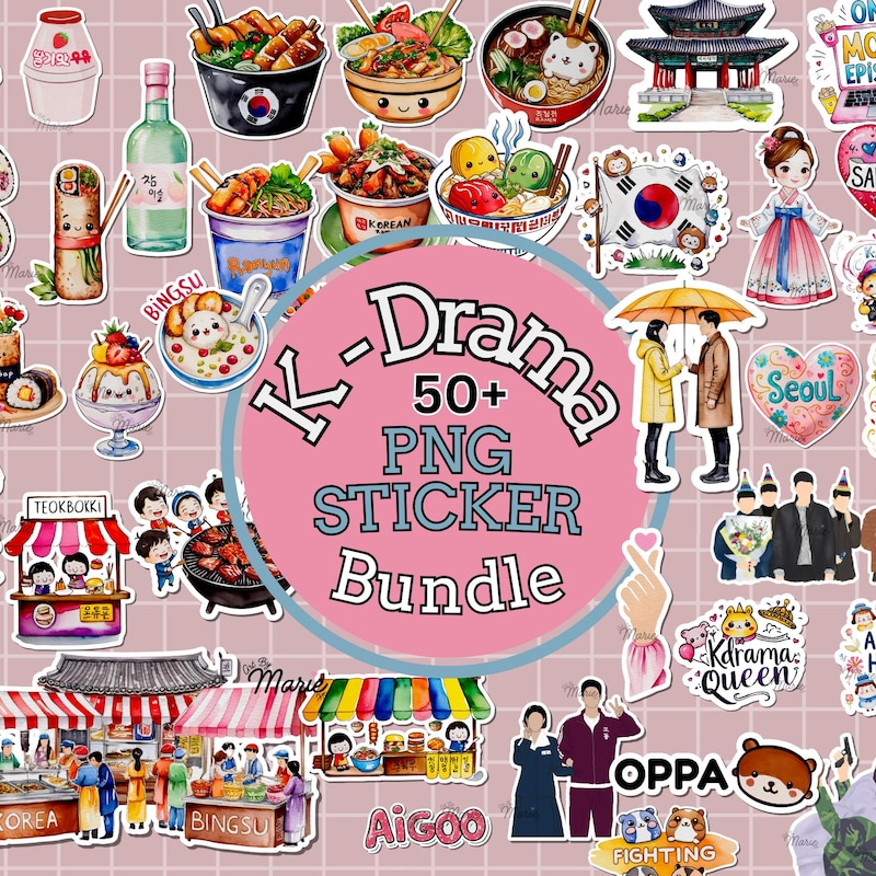 Christmas Stickers Korean - Etsy