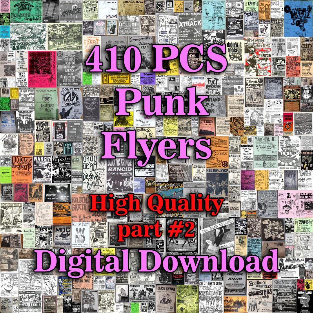 Punk Posters, Hardcore Punk, Punk Bands, 80s Punk, Punk Wall Decor, Punk Flyer, Punk Wall Art ...