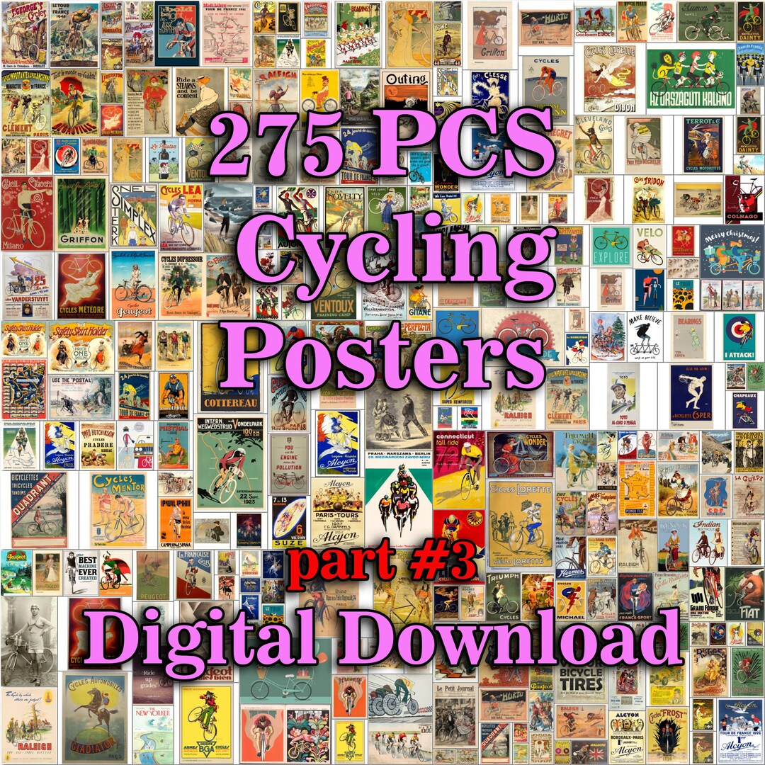 Vintage Bicycle Ad, Bike Poster, Bicycle Wall Decor, Vintage Bicycle ...