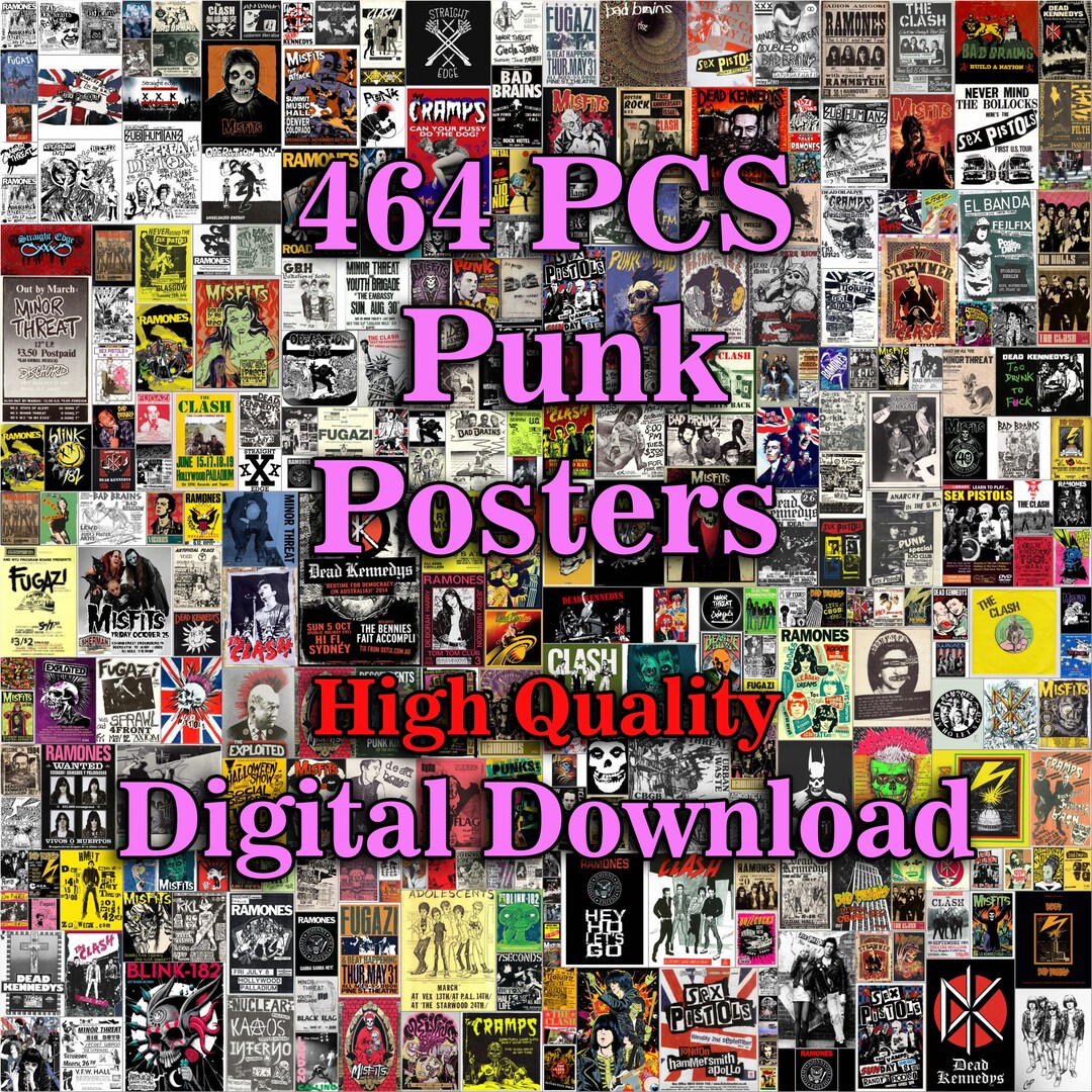 Punk Bands, Punk Wall Decor, Punk Flyers, 80s Punk, Punk Rock Poster ...