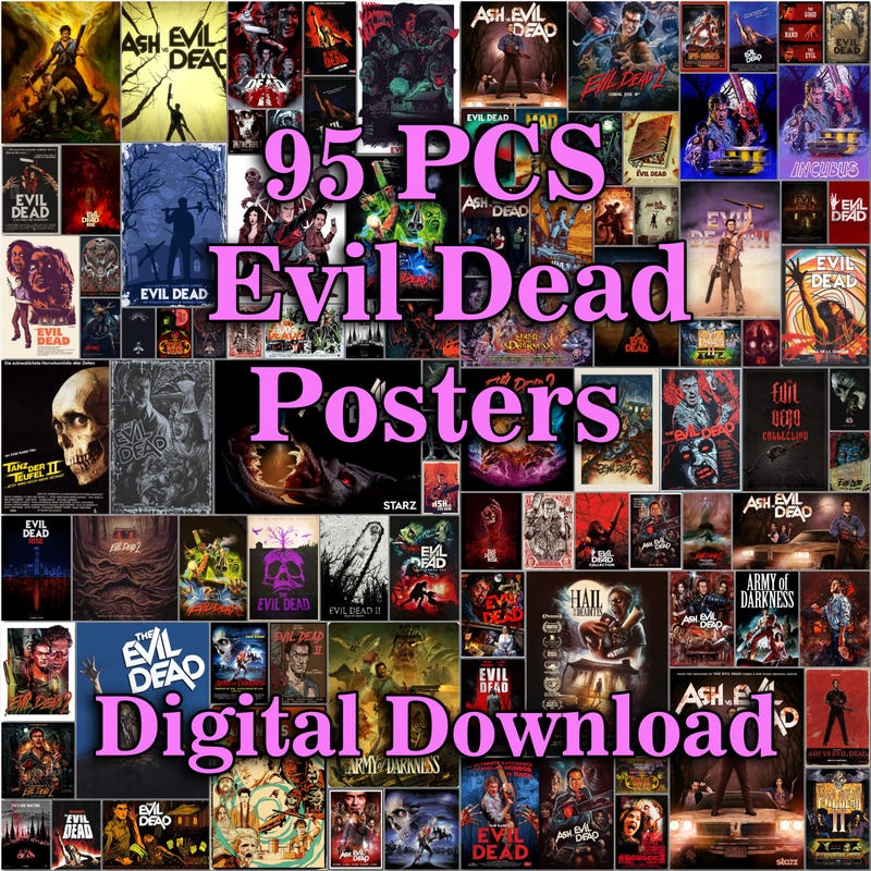 Evil Dead Posters - Etsy
