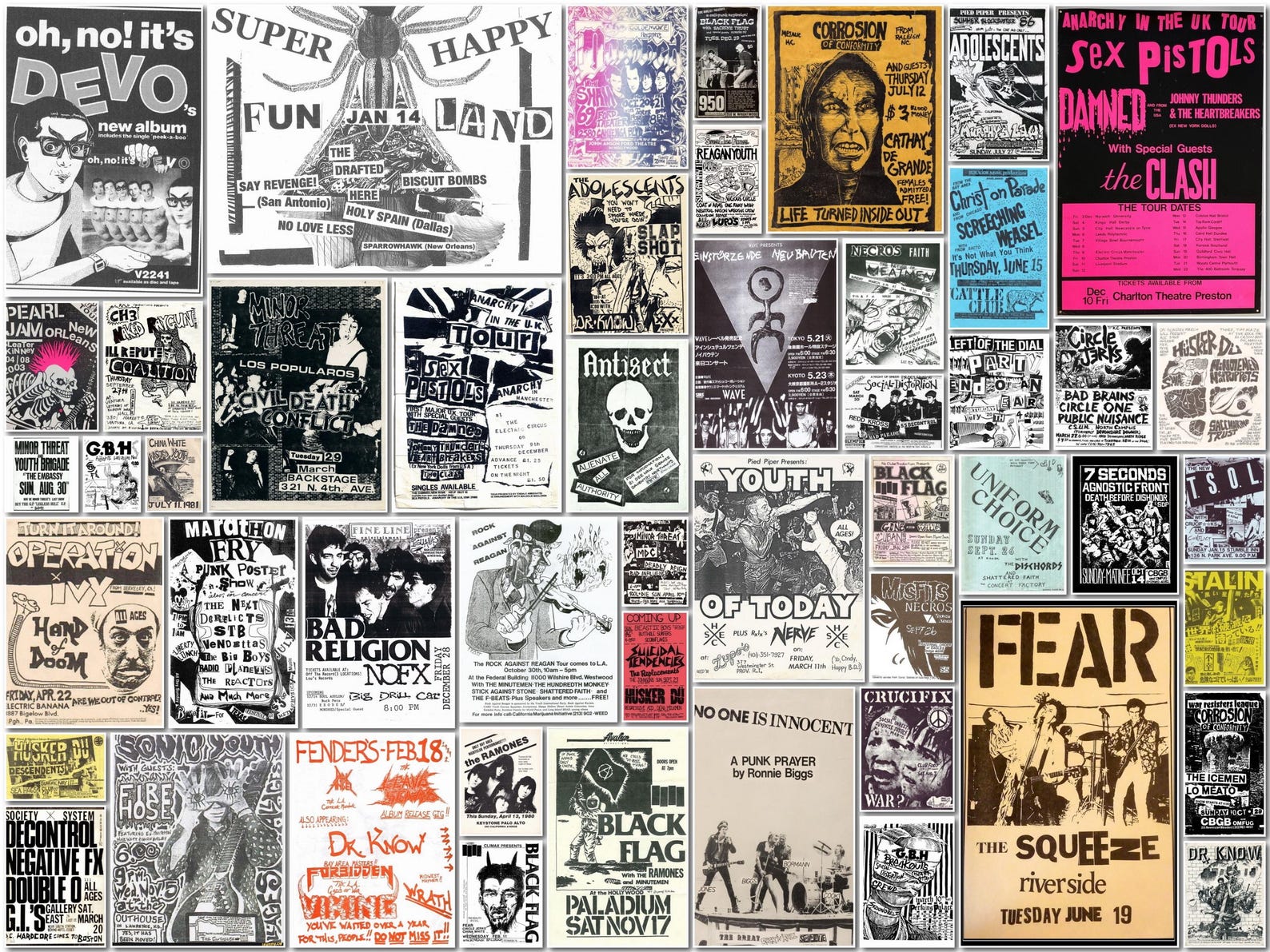 Punk Posters, Punk Flyers, Punk Wall Art, Hardcore Punk, Punk Poster ...