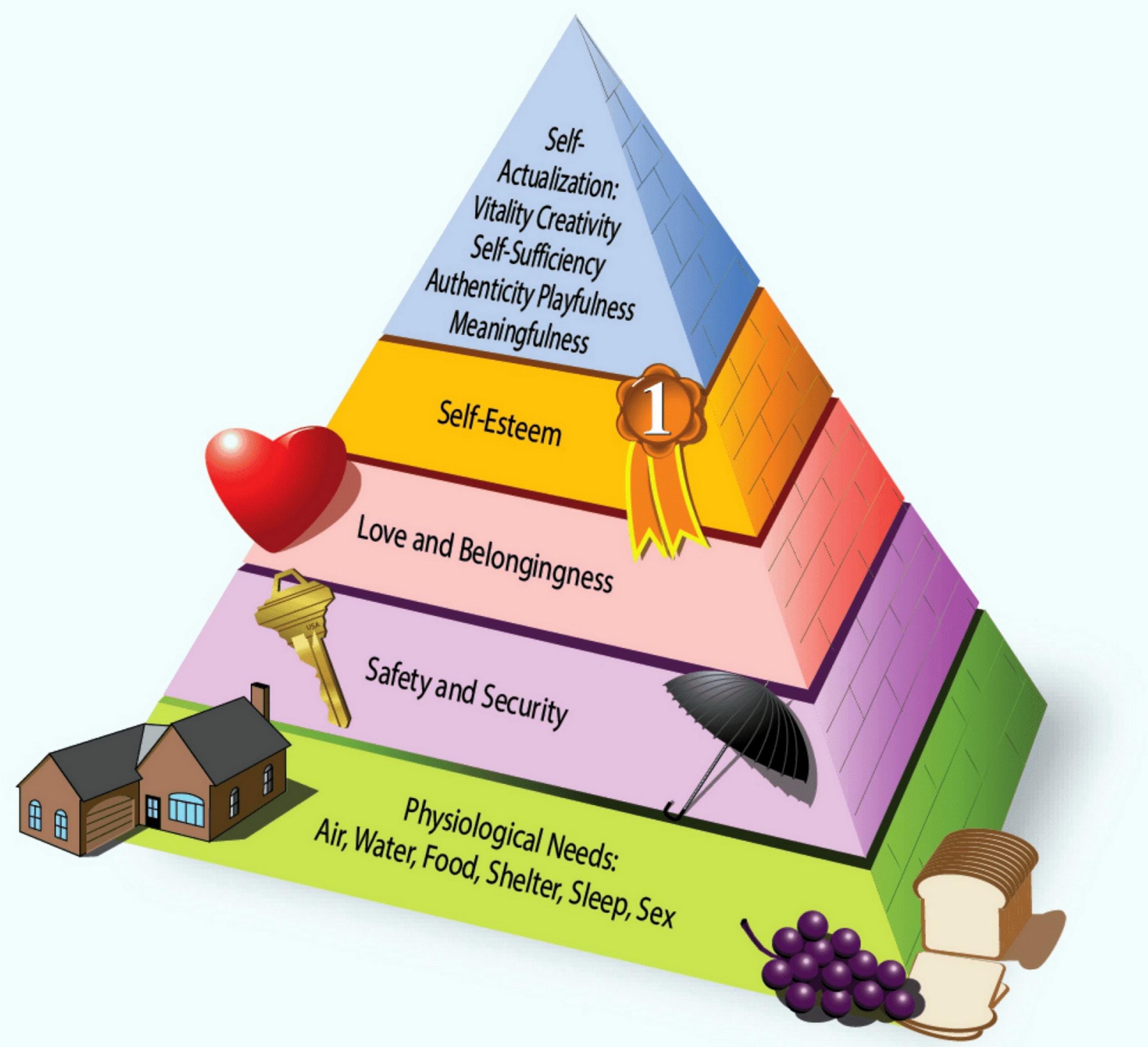 Maslow Hierarchy, Maslow Before Bloom, Hierarchy of Needs, Psychology ...