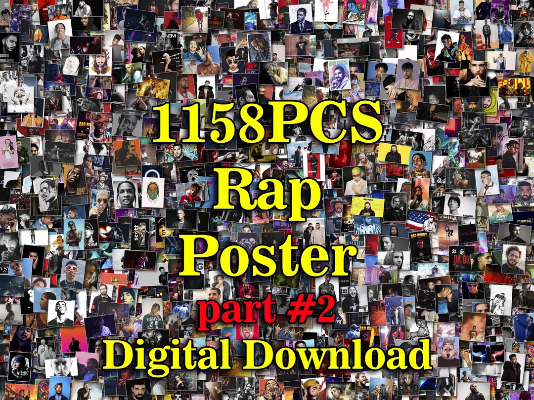 Rap Print, Posters Rap, Rap Art, Rap Album Posters, Rapper Wall Art, Rap Decor, Rap Posters ...