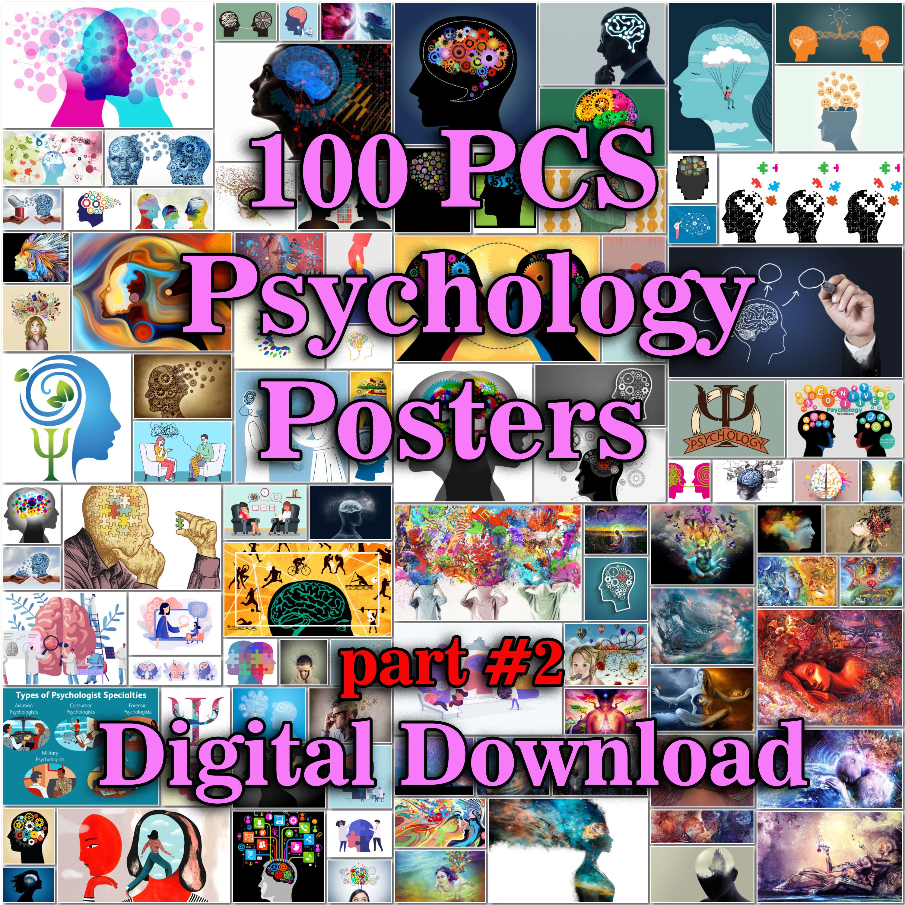 Psychologist Art, Psychologist Print, Psych Poster, Psychology Gift ...