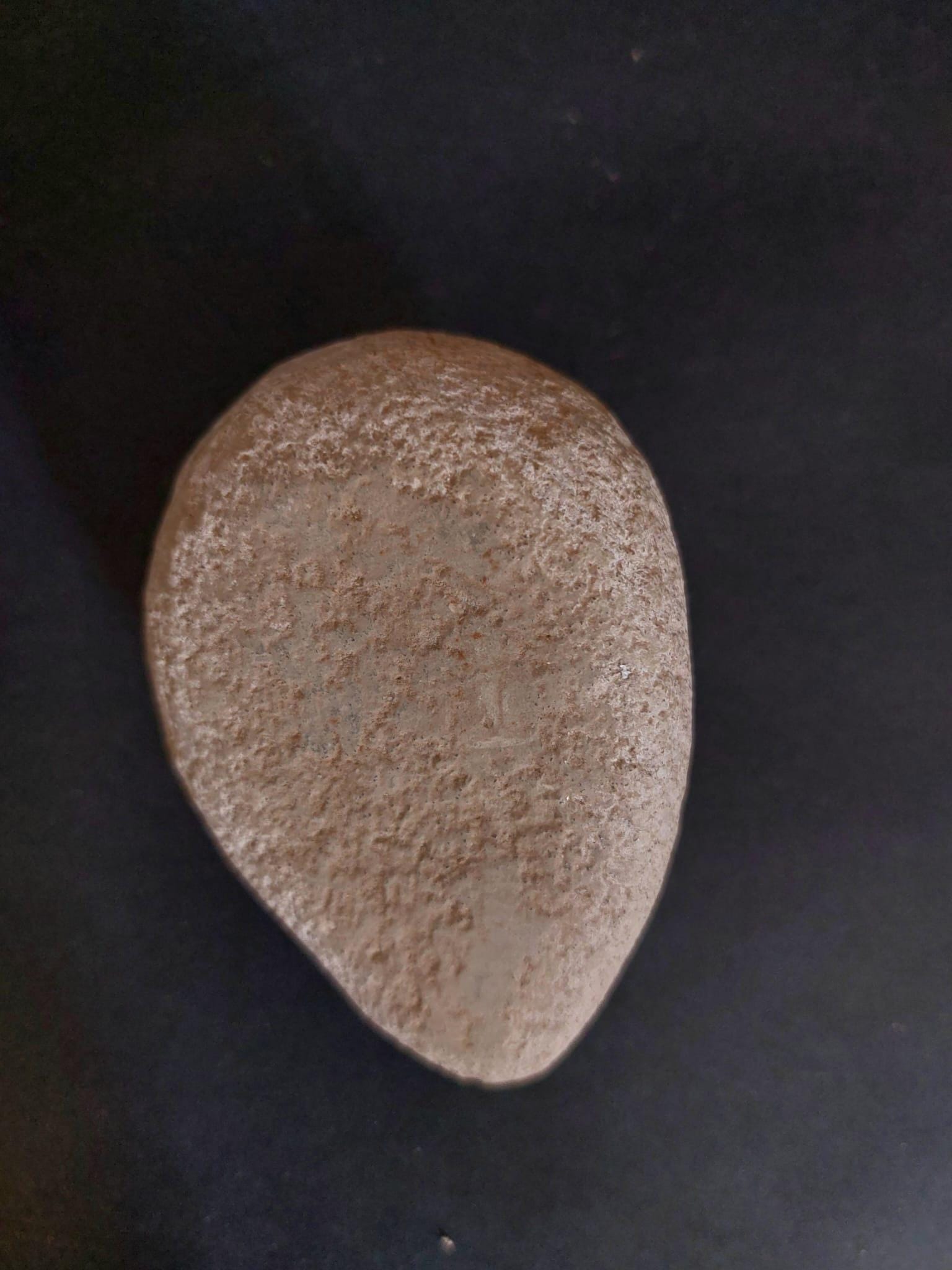 Ancient Spirit Stone Face – Carved Native American Ritual Head (c.1600 ...