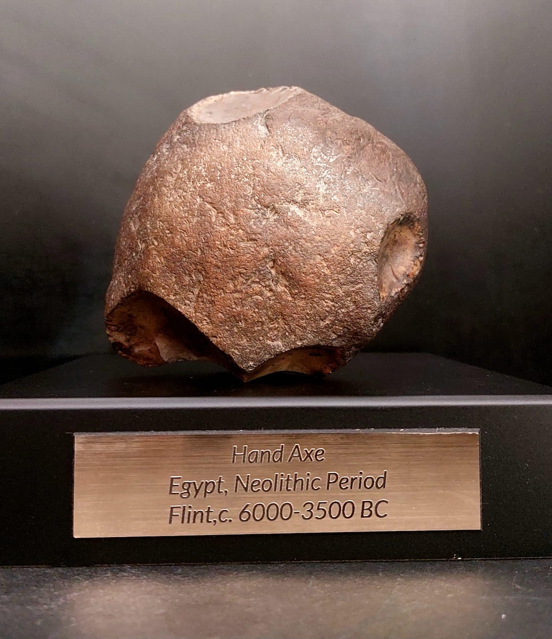 Egyptian Neolithic Flint Hand Axe – 6000-3500 BC – Museum-quality ...