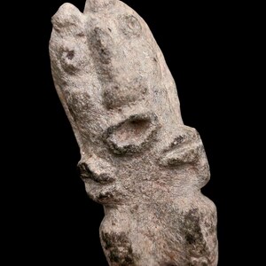 Pre-columbian Stone Idol – Seated Ritual Figure (circa 600–1200 AD) - Etsy