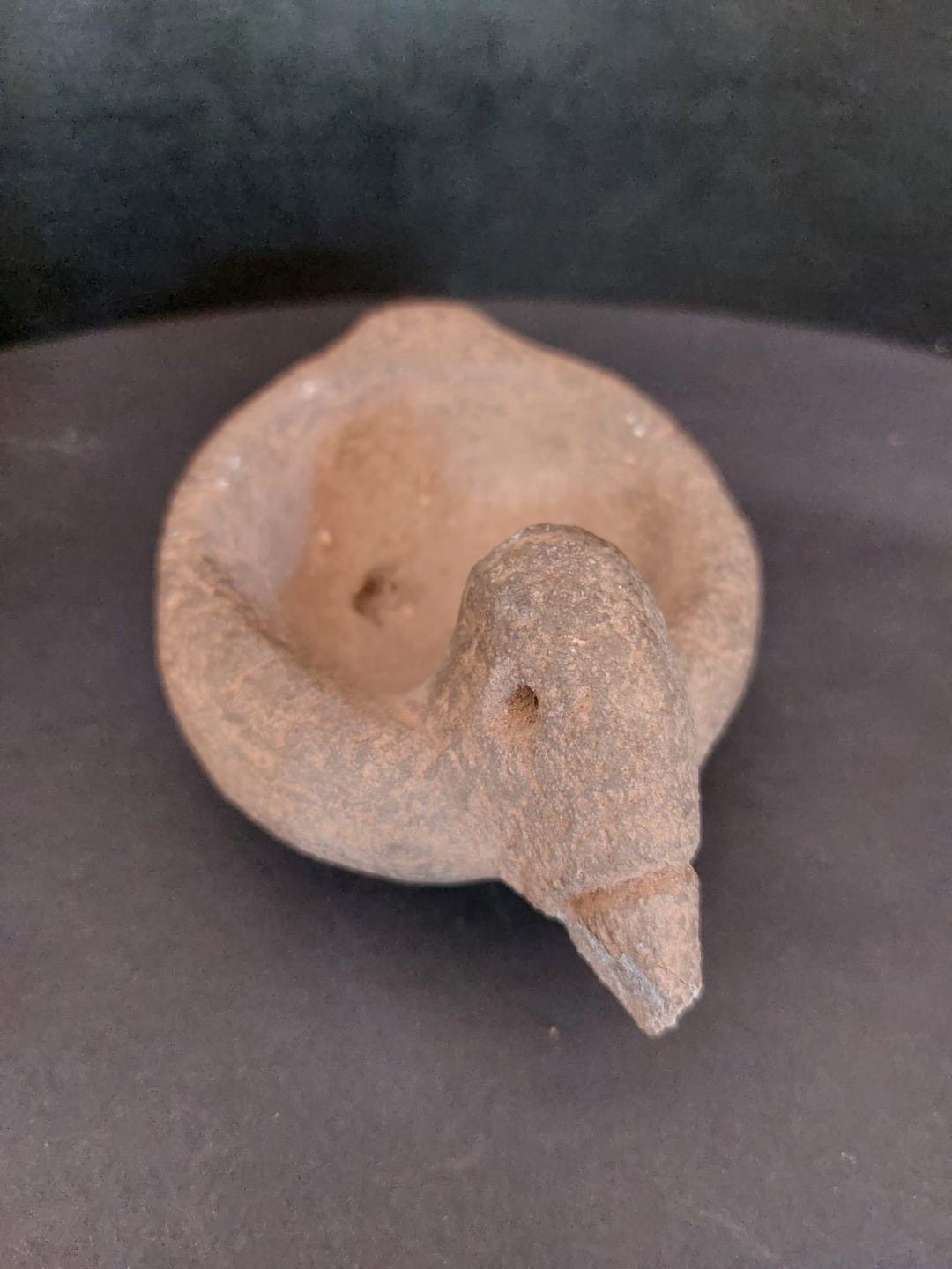 Native American Duck Effigy – Ritual Stone Vessel or Totem - Etsy