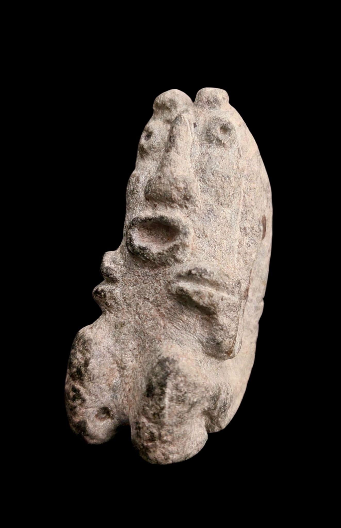 Pre-columbian Stone Idol – Seated Ritual Figure (circa 600–1200 AD) - Etsy