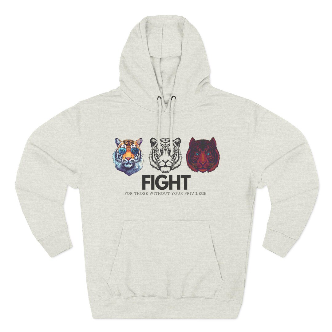 Tiger Protest Hoodie: Fight Like You Mean It - House of Pearls Designs ...