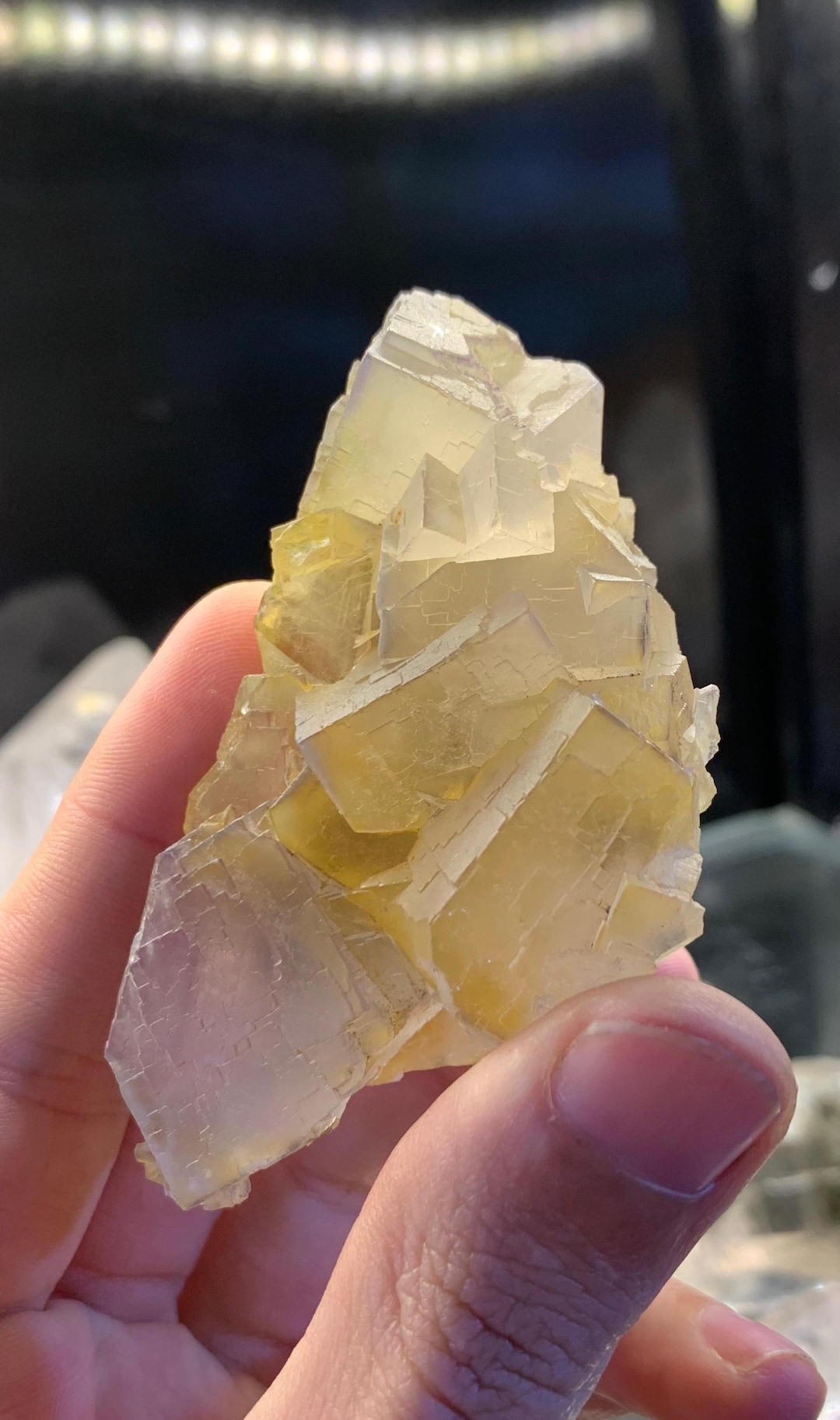 Cubic Fluorite Crystal Specimen: Natural Crystal From Pakistan / 106 ...