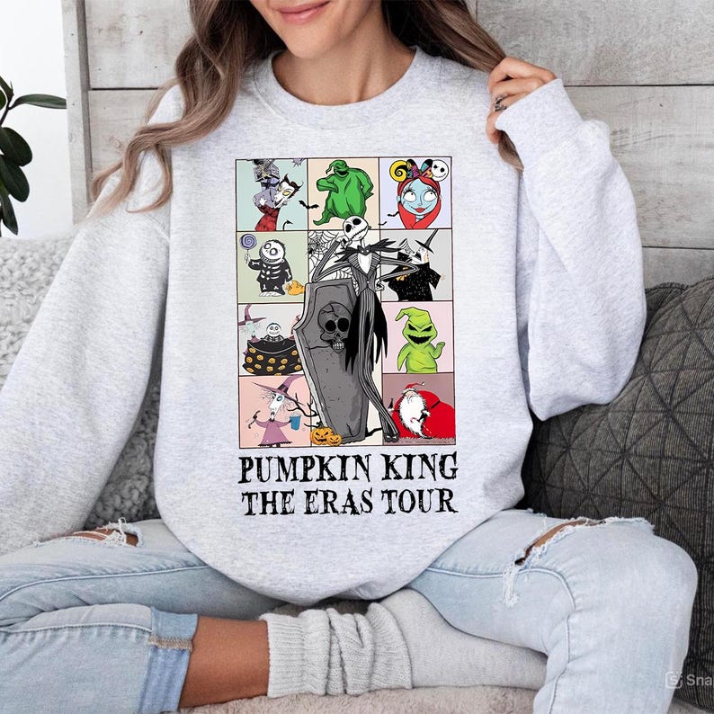 Pumpkin King Halloween Png, the Eras Tour Halloween Tee, Jack ...