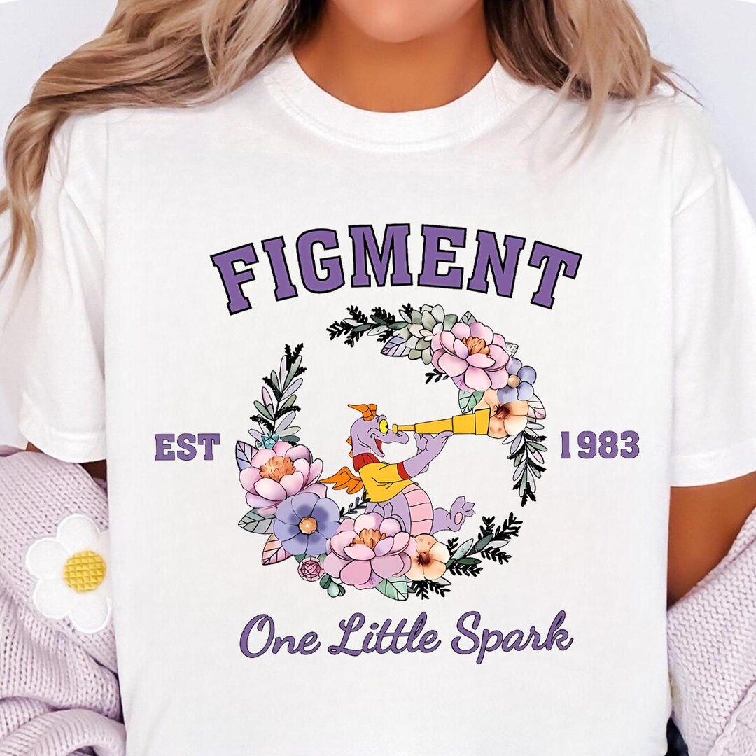 Figment One Little Spark Png, Dney the Flower Tour Png, Purple Dragon ...