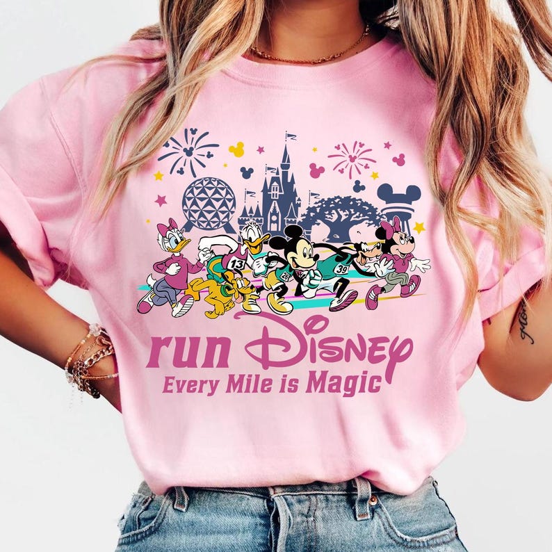 Run Disney PNG ,mouse Running Digital Design, Sublimation Png, Family ...