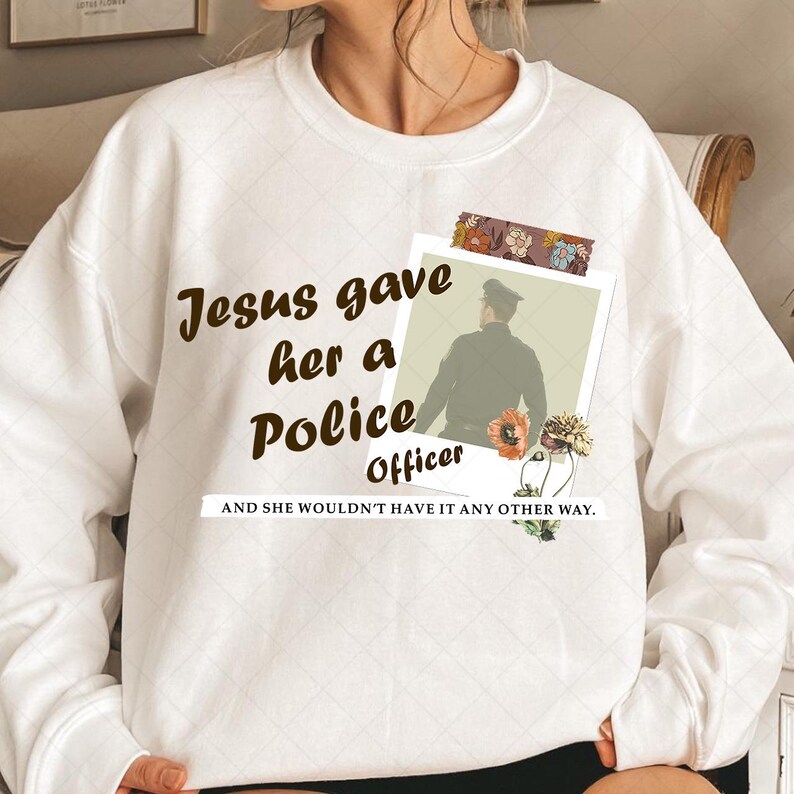 Jesus Gave Her A Police Officer Png, Christan Png, Bible Viber Png ...