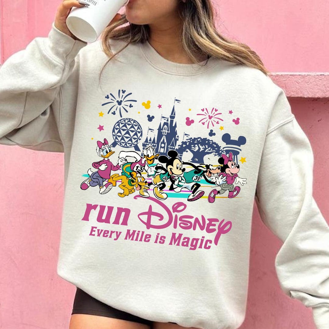 Run Disney PNG ,mouse Running Digital Design, Sublimation Png, Family ...