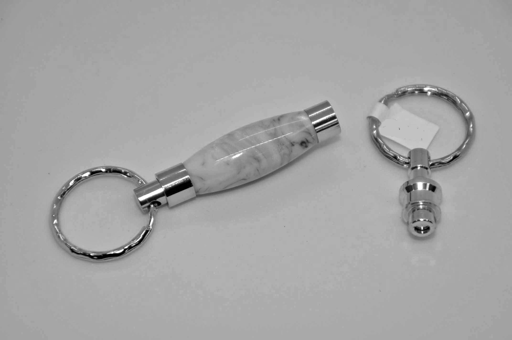 Handmade Detachable Two Piece Valet Key Chain PICK YOUR WOOD Color! - E ...