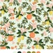 Rifle Paper Lemon Fitted Crib Sheet - READY SHIP Baby Bedding / Floral ...