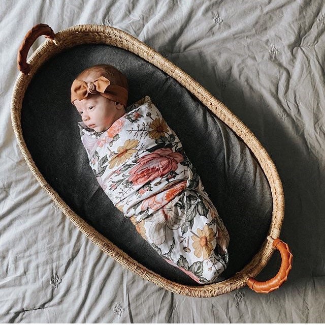 Linen Bassinet Sheet BASSINET Mattress Cover / Changing Pad | Etsy