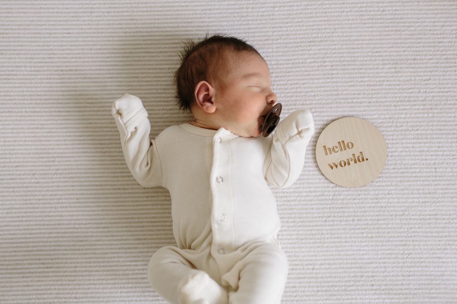 Changing Pad Cover LINEN READY SHIP Nursery Beige /stripe - Etsy