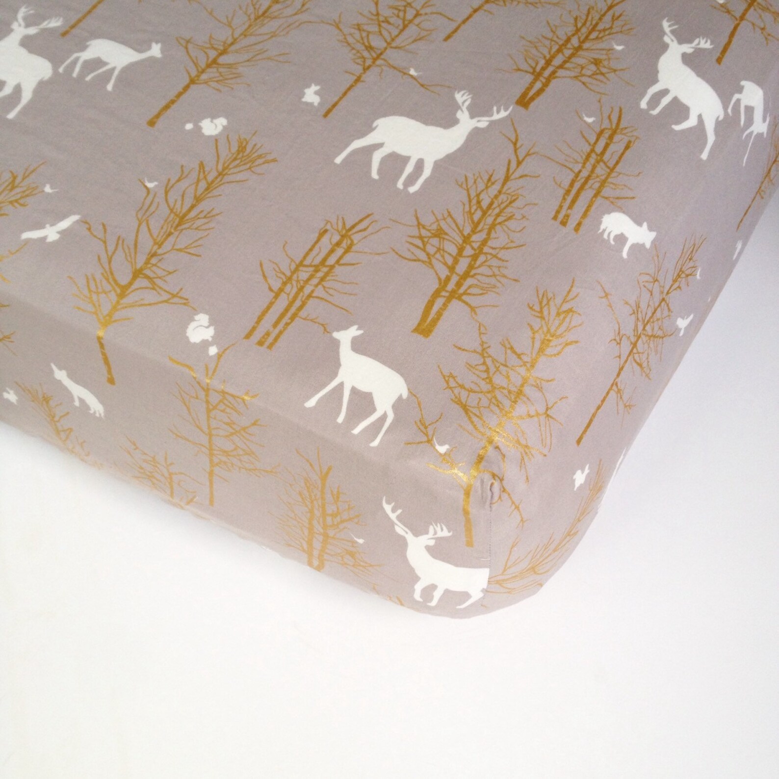 READY SHIP Metallic Gold Changing Pad Cover / Diaper Pad Cover - Etsy