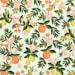 Rifle Paper Lemon Fitted Crib Sheet - READY SHIP Baby Bedding / Floral ...