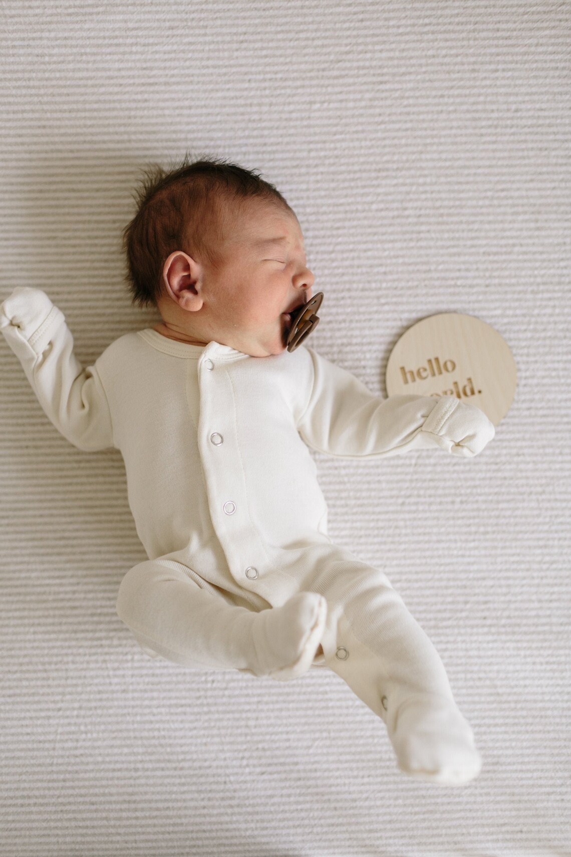 Changing Pad Cover LINEN READY SHIP Nursery Beige /stripe - Etsy