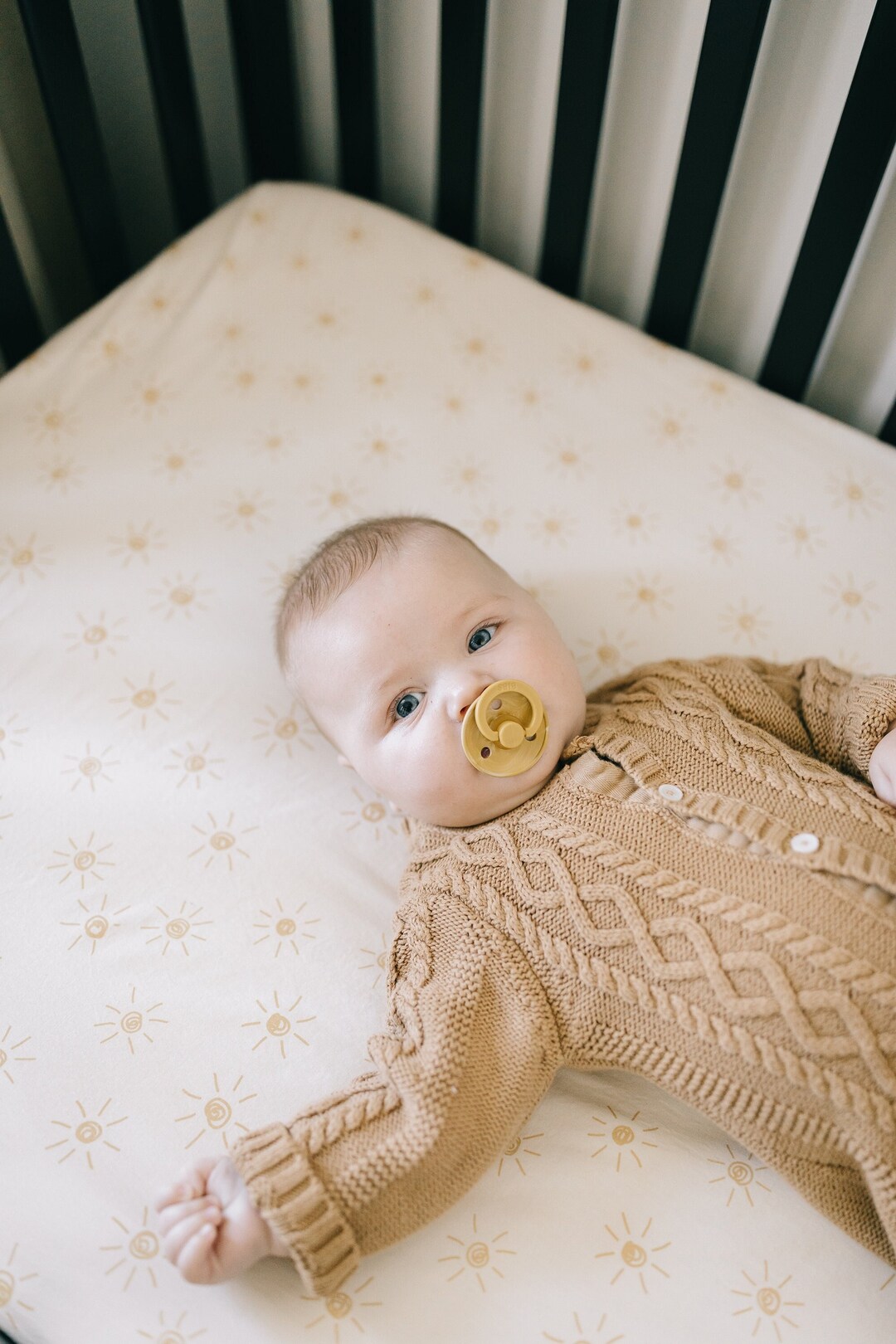 Sunshine and Golden Sun Baby Bedding .yellow Crib Bedding .fitted Crib ...