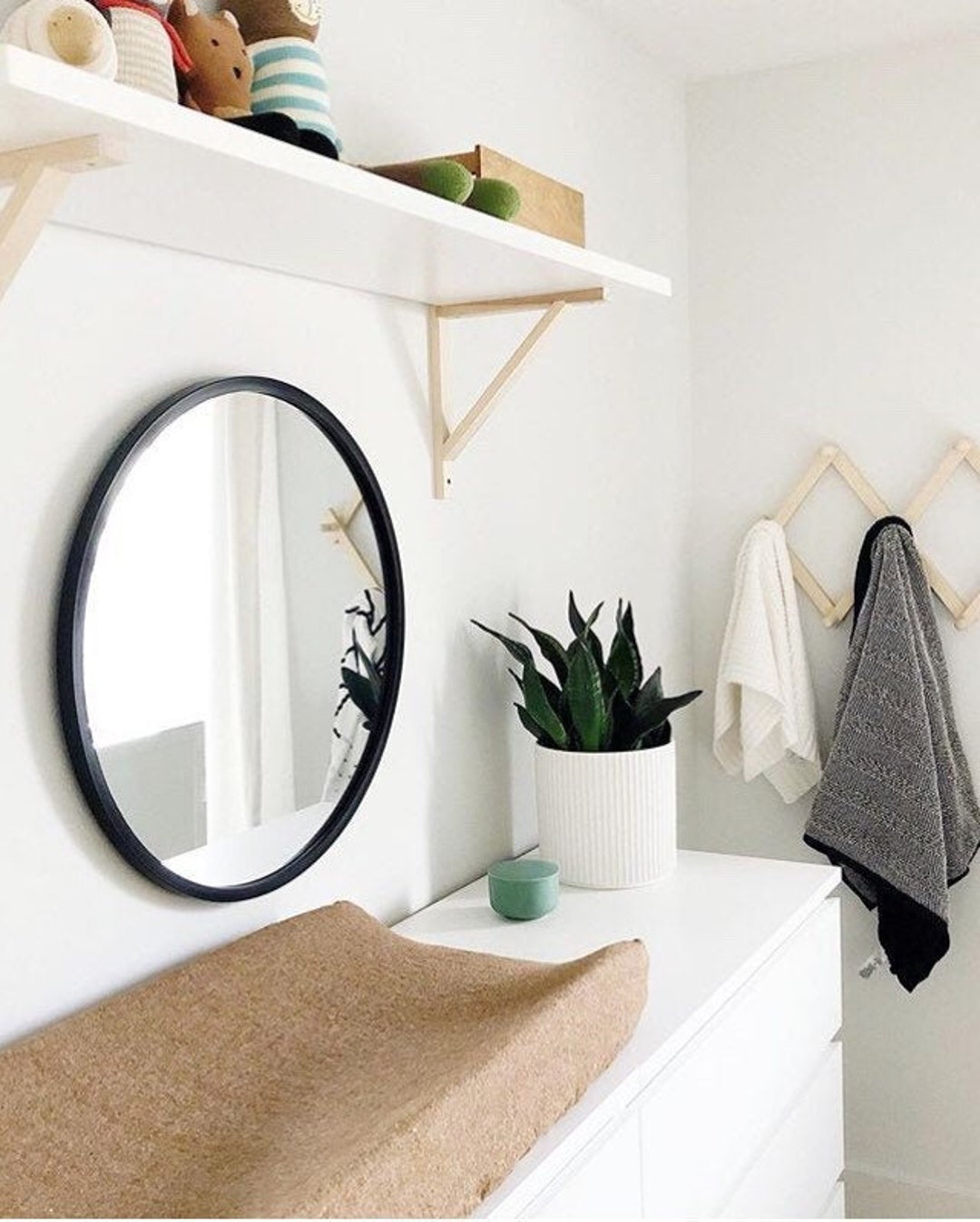 LINEN Changing Pad Cover READY SHIP Nutmeg - Neutral Nursery /linen ...