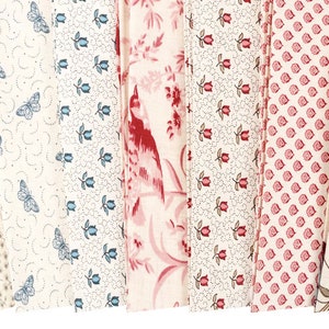 Cottage Garden Sheets Blue Cream Floral Baby Bedding Crib Sheet Girls ...