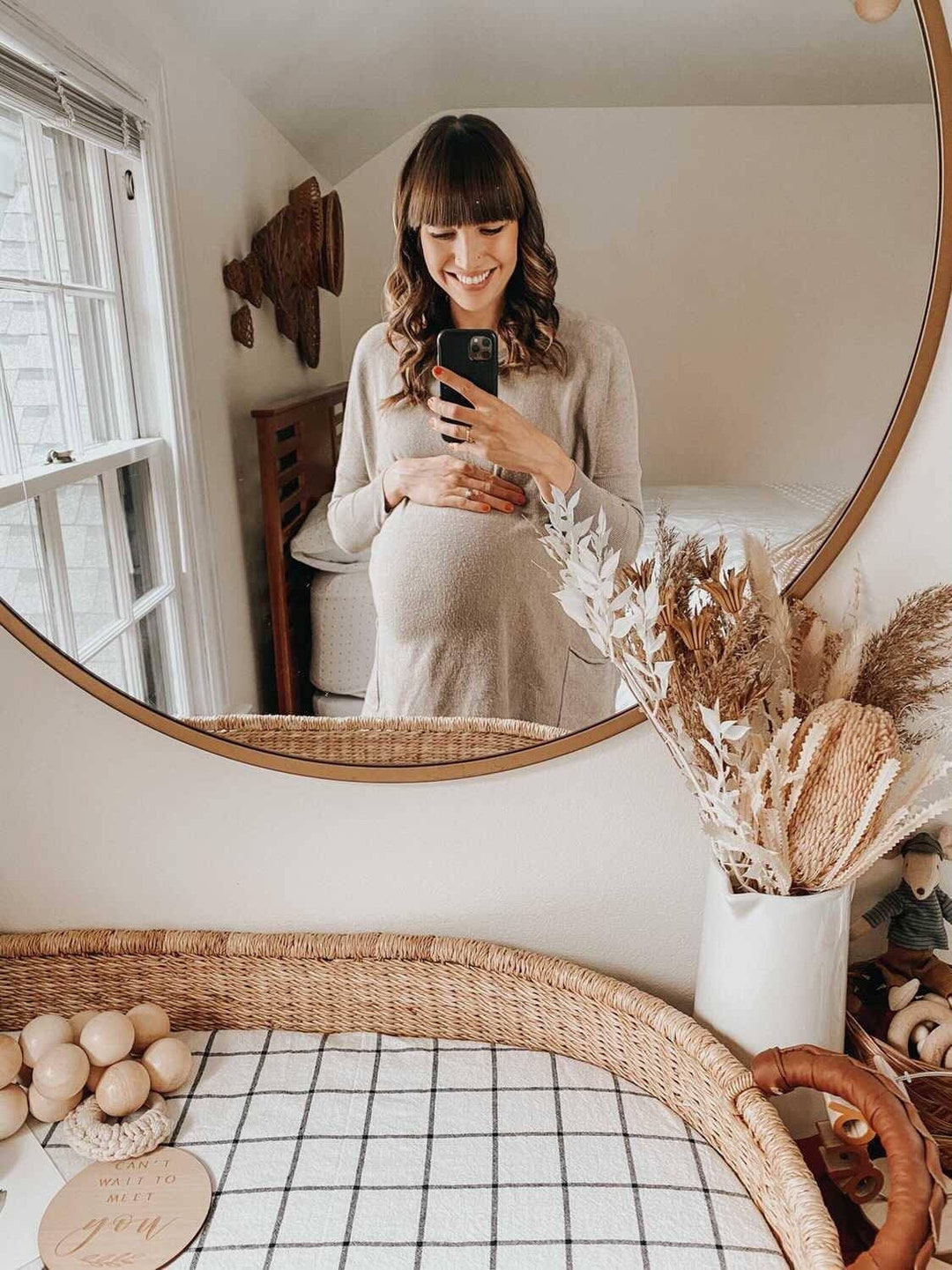 Linen Changing Basket Cover: Fitted Bassinet Sheet - Etsy