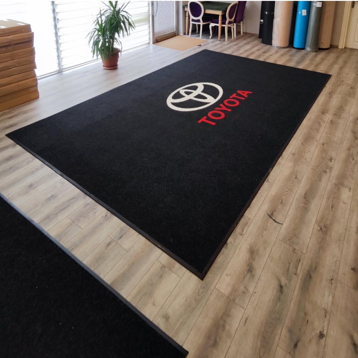 Custom Business Logo Floor Mat: Personalized Entrance Rug - Etsy