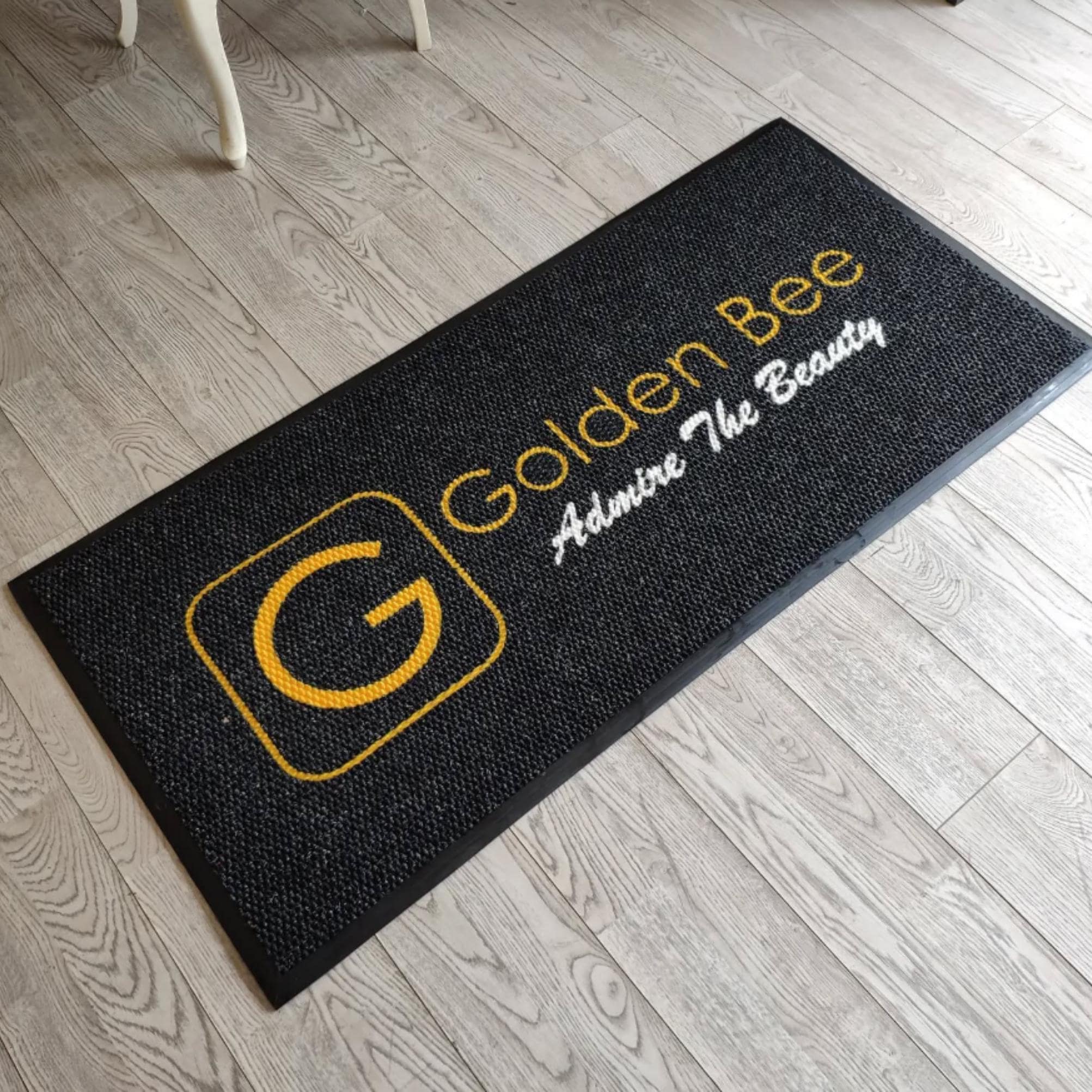 Custom Logo Doormat: Personalized Business Entrance Rug - Etsy