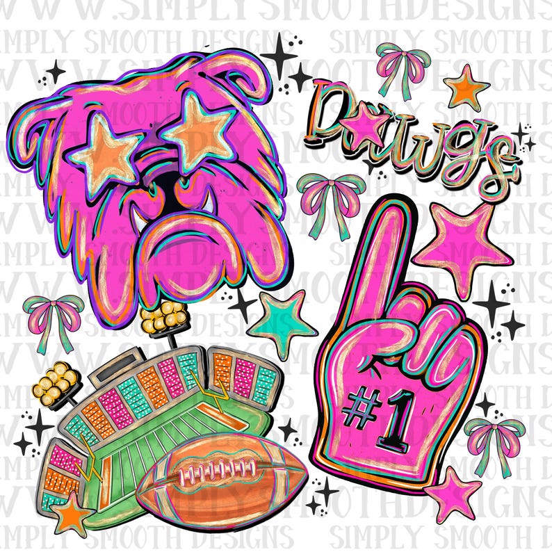 Preppy Mascot - Etsy