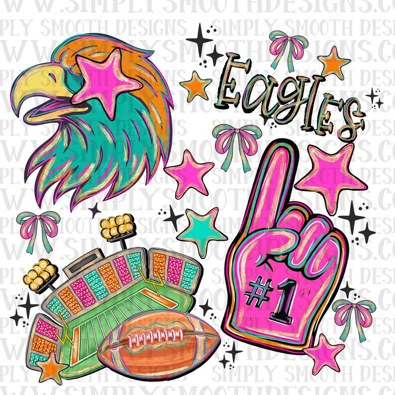 Preppy Mascot - Etsy