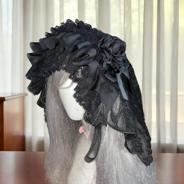 Sweet Lolita Bonnet - Etsy