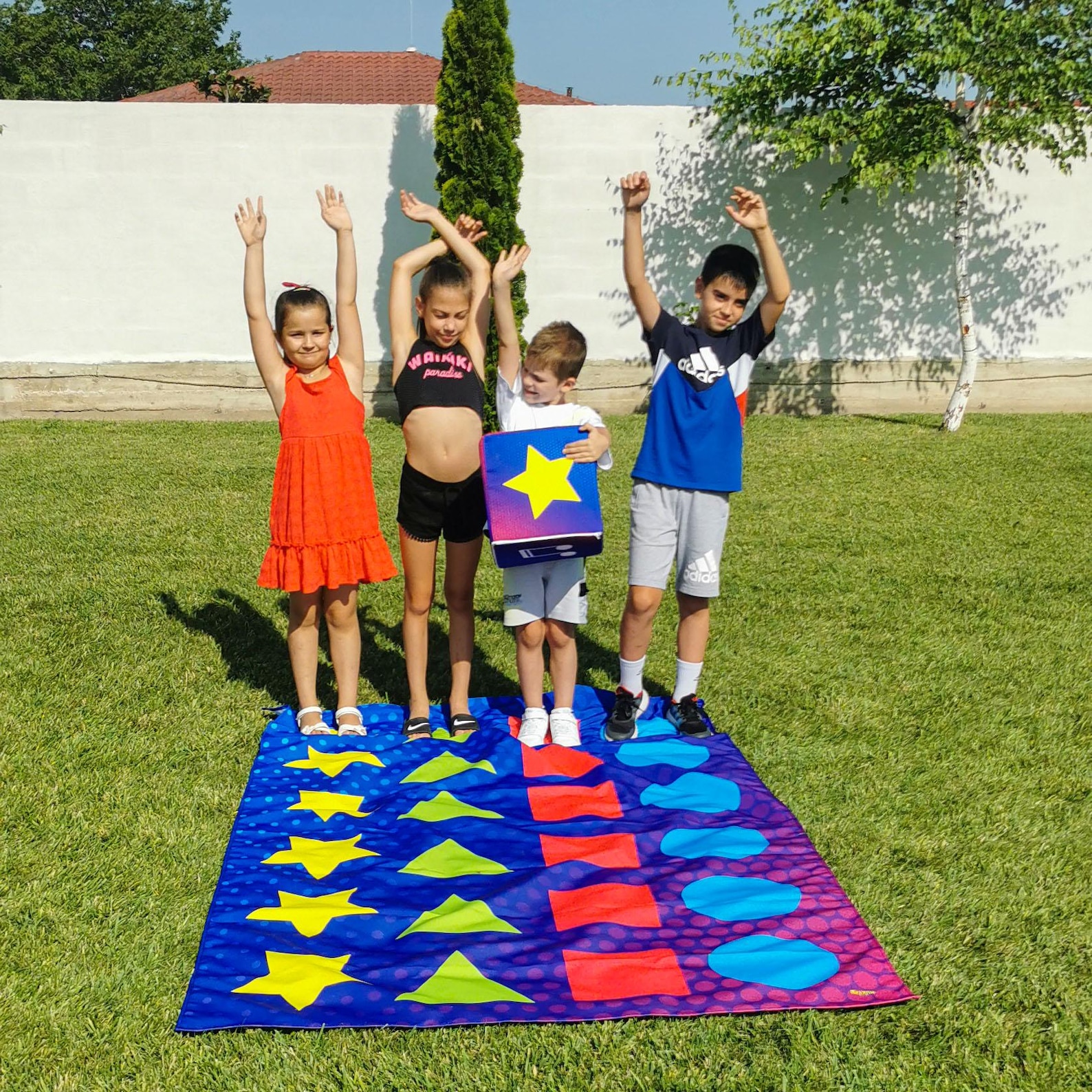 Giant Geometric Board Game: XXL Outdoor Party Game - Etsy
