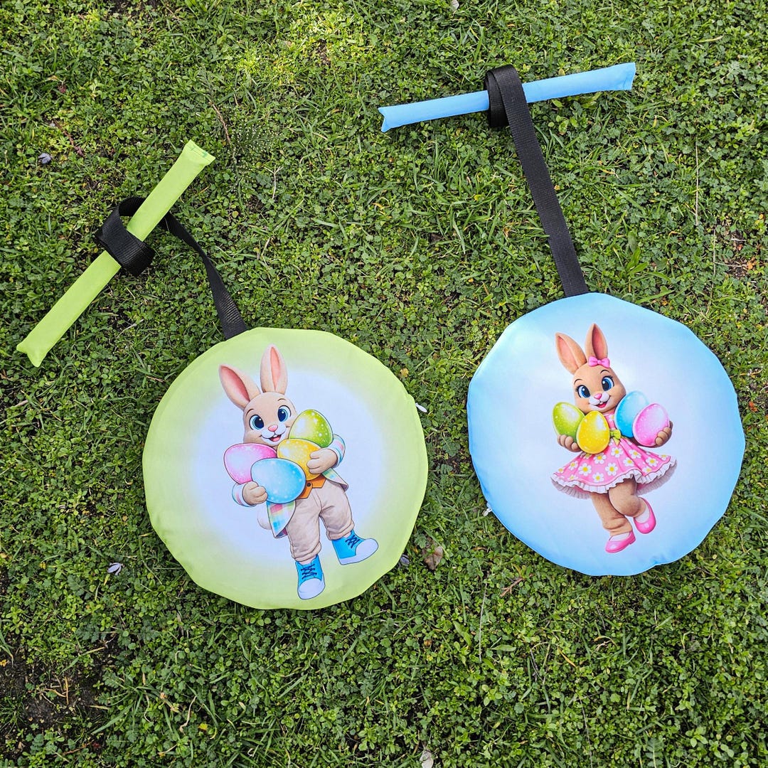 Interactive Easter Bunny Spin Game – Active Kids Party Activity, Fun ...