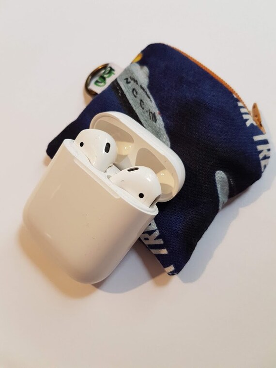 AirPods Case Fits Charging Case Padded Zippered Pouch Gadget | Etsy