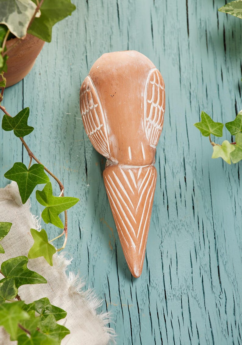 Owl Water Spike, Terracotta Plant Water Spikes, Automatic Watering ...