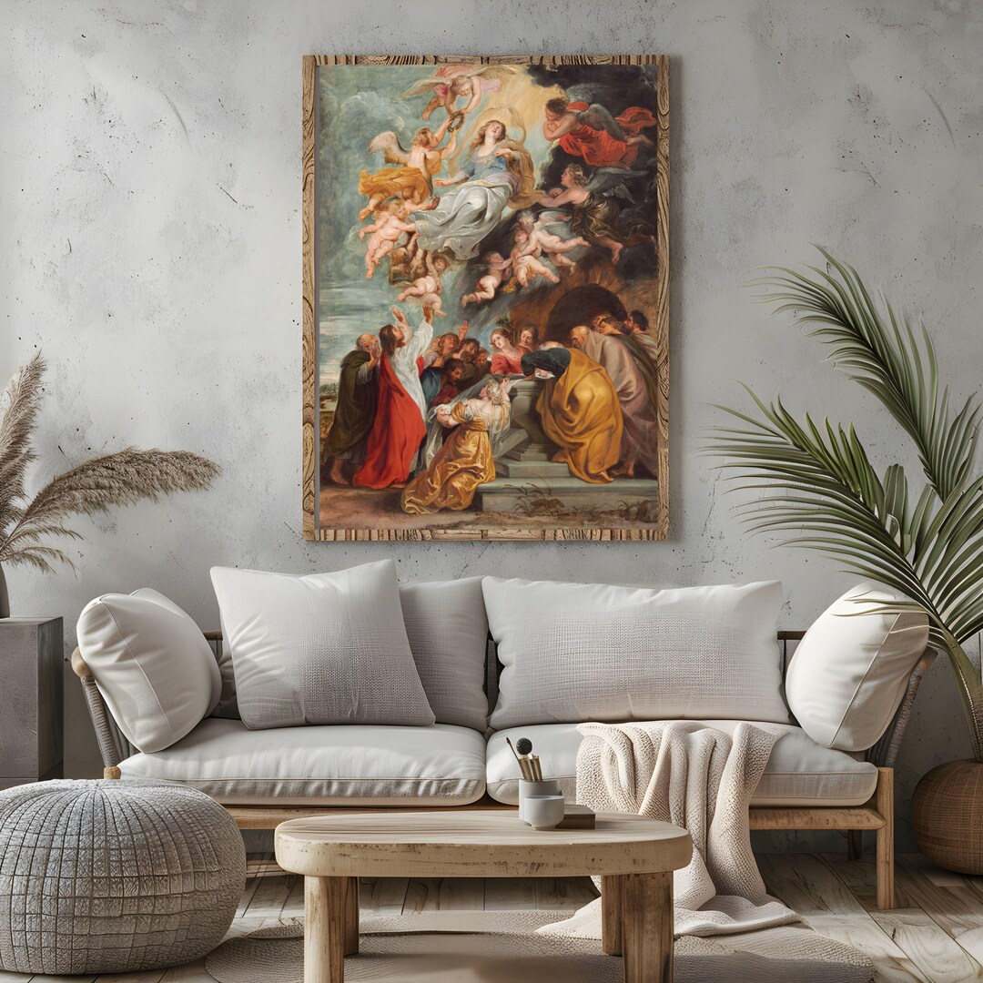Sir Peter Paul Rubens | the Assumption of the Virgin | Printable Wall ...