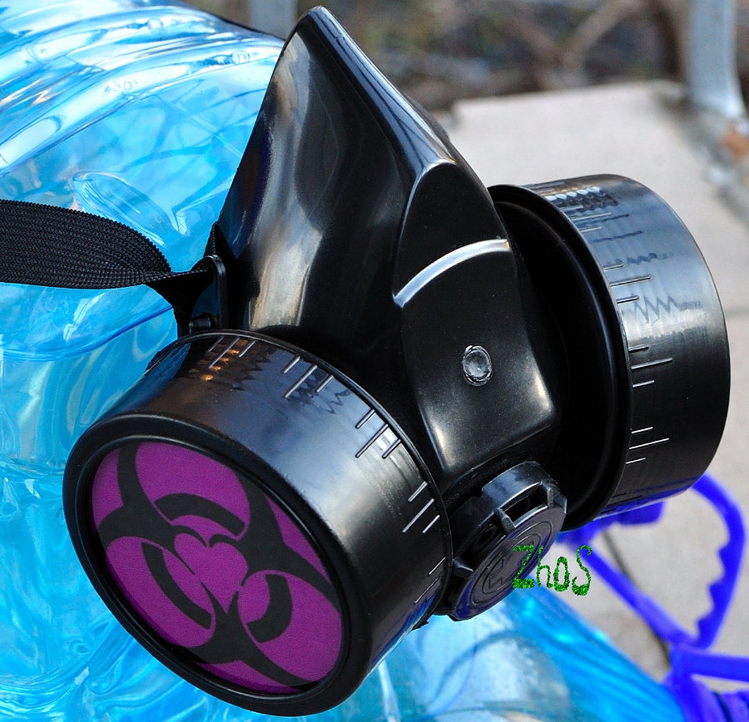 Cyber Mask Cyber Goth Respirator Black Gas Mask Love BIOHAZARD - Etsy