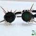 Cyber Goth Goggles Glasses 16 Spikes Cyberpunk Industrial - Etsy