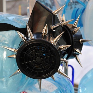 Cyber Mask Cybergoth Halloween Mask Black Gothic Respirator Gas Mask ...