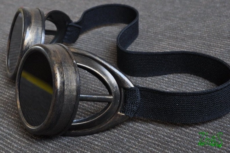 Steampunk Goggles Steam punk Glasses Cosplay Anime Larp Cyber | Etsy